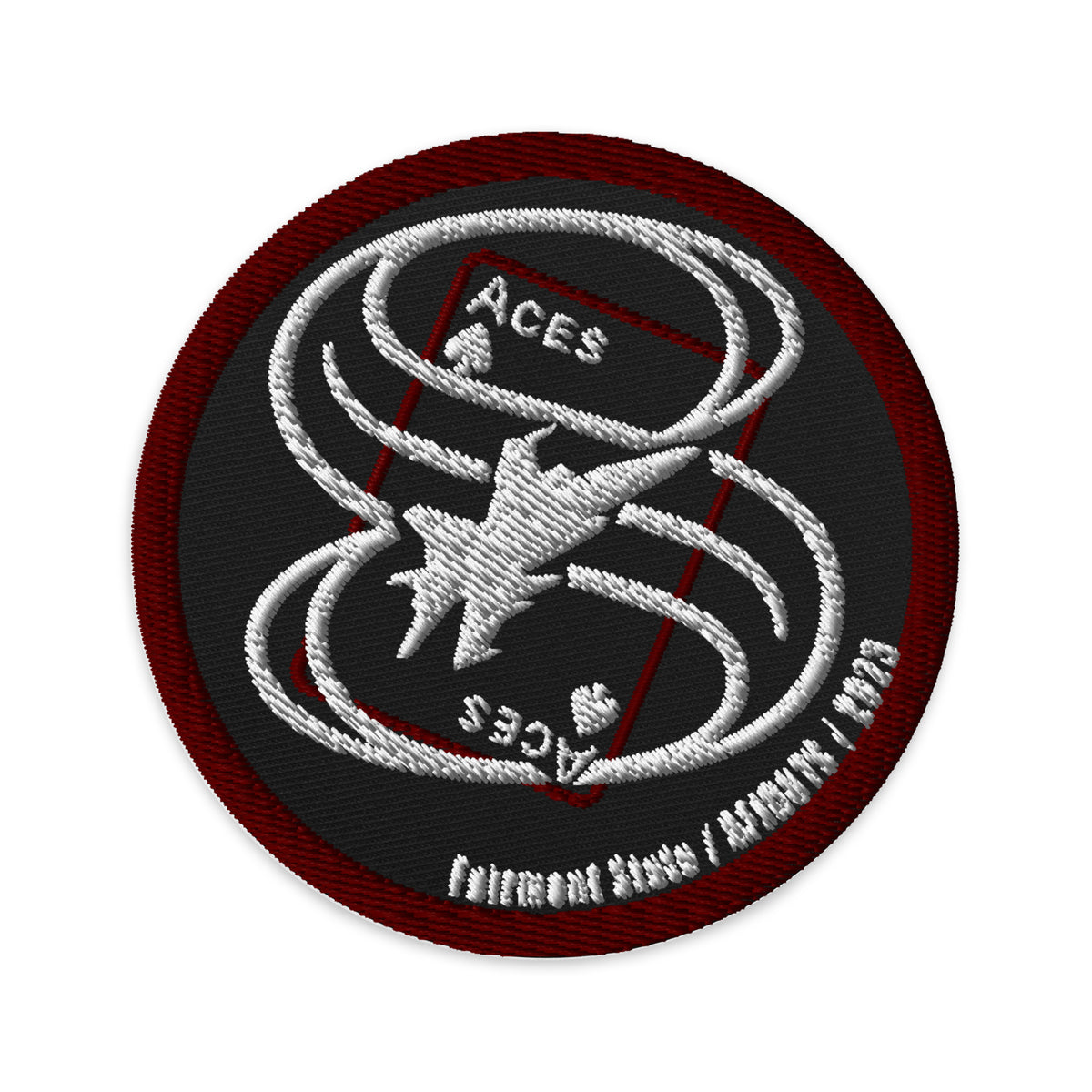 Aces 8 Embroidered patches – Helicopter Pilot Network